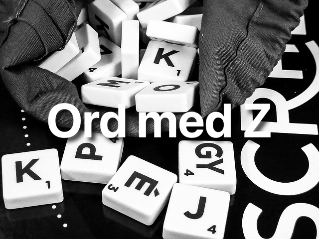 Ord med Z i Wordfeud – Ordlista 2025 | Wordfeud fusk